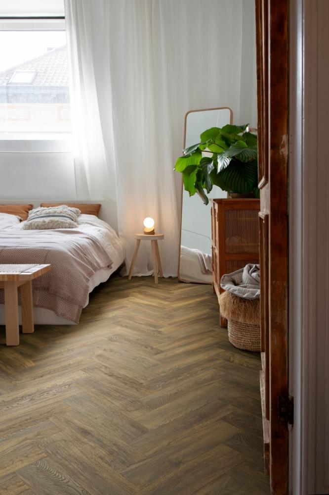 Lepená vinylová podlaha Unilin XpertPRO Textura Dryback Herringbone Dub ...